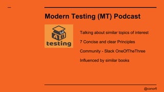 The modern testing principles | PPTX
