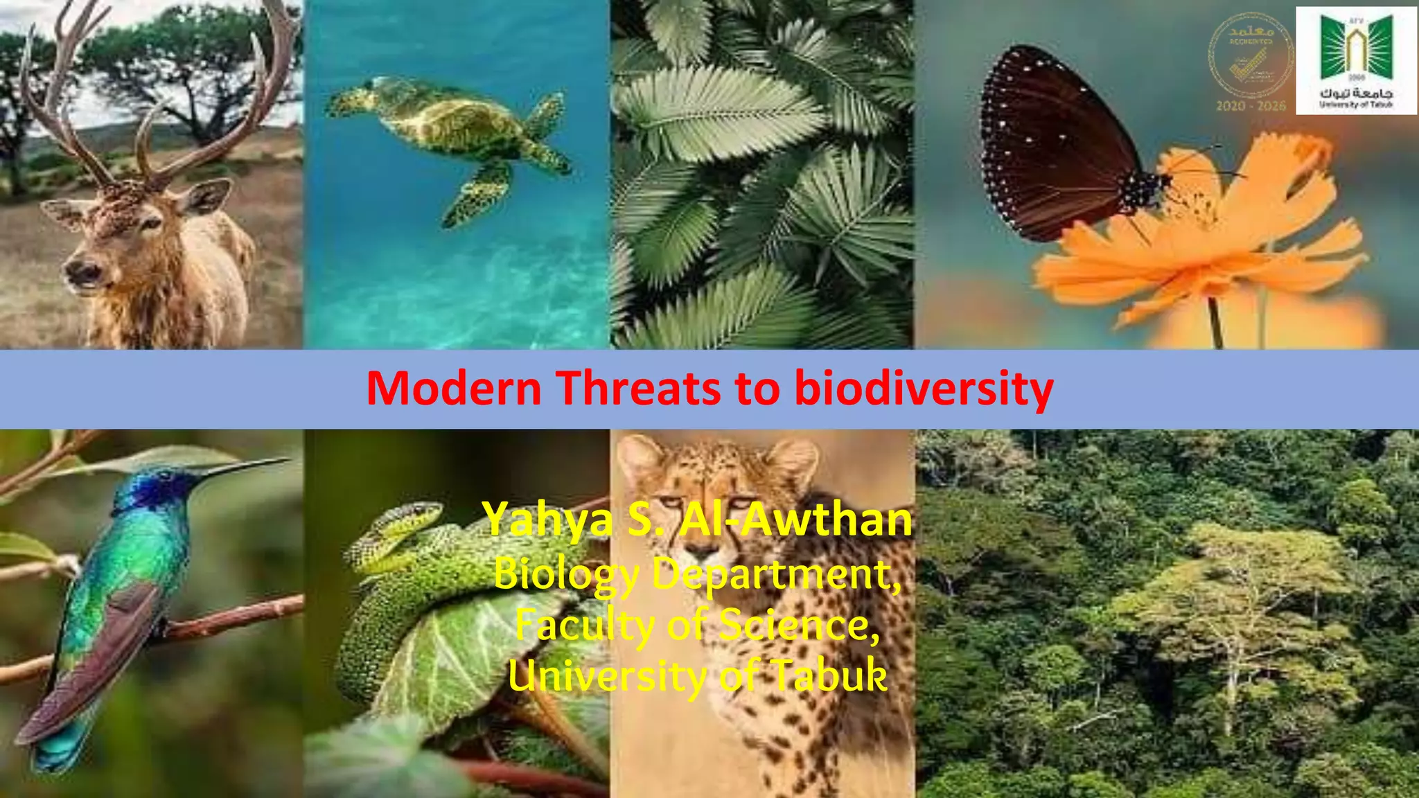 The modern threats to biodiversity(1).pptx