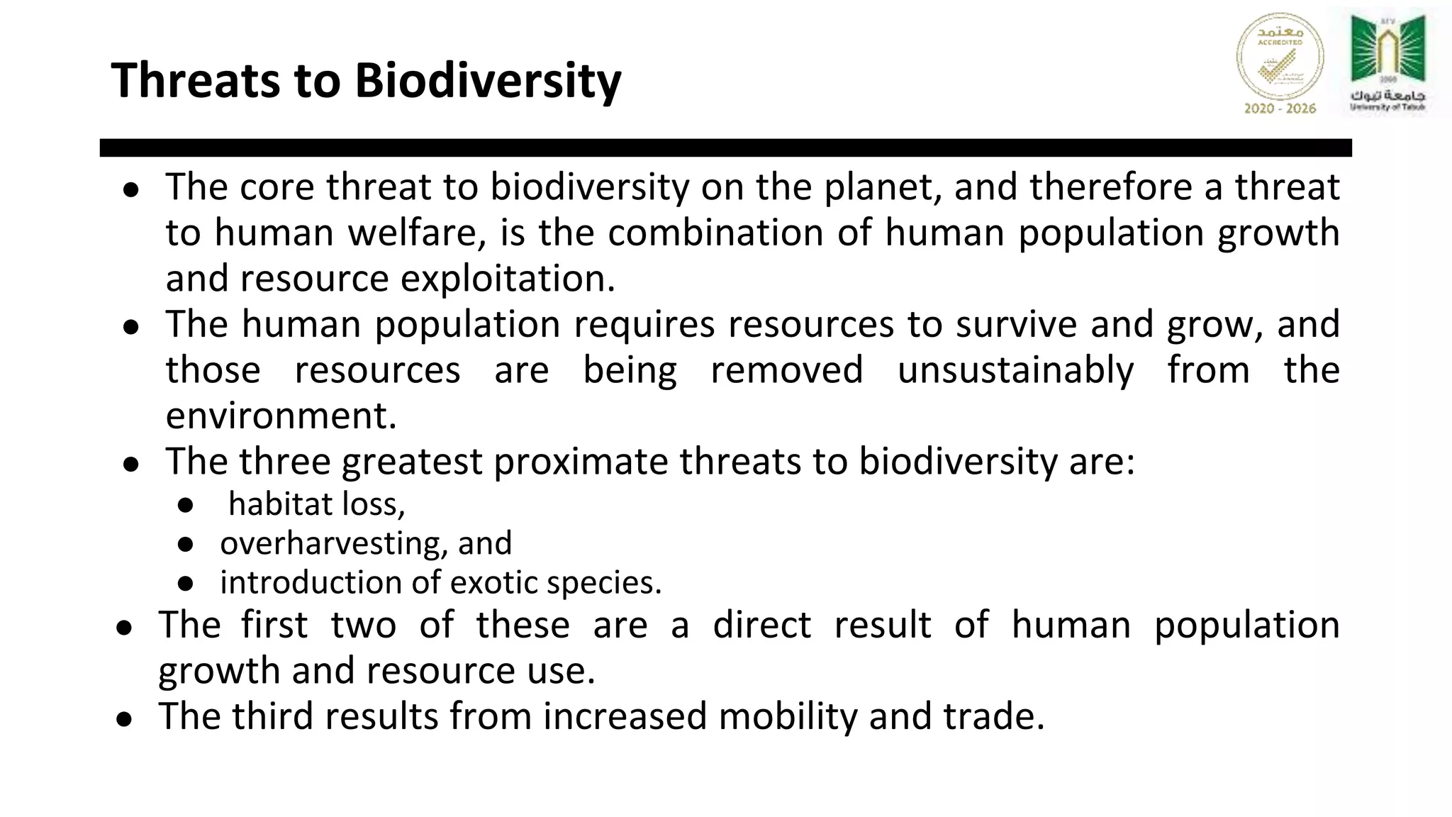 The modern threats to biodiversity(1).pptx
