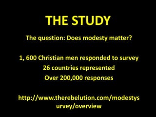 The Modesty Survey.pptx