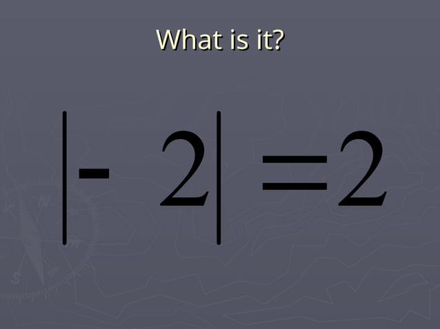 The Modulus Function Mathematics As level.ppt | Physics | Science