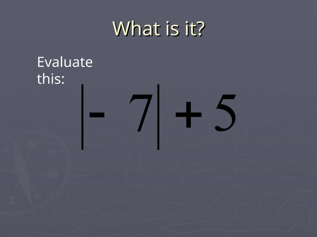 The Modulus Function Mathematics As level.ppt | Physics | Science