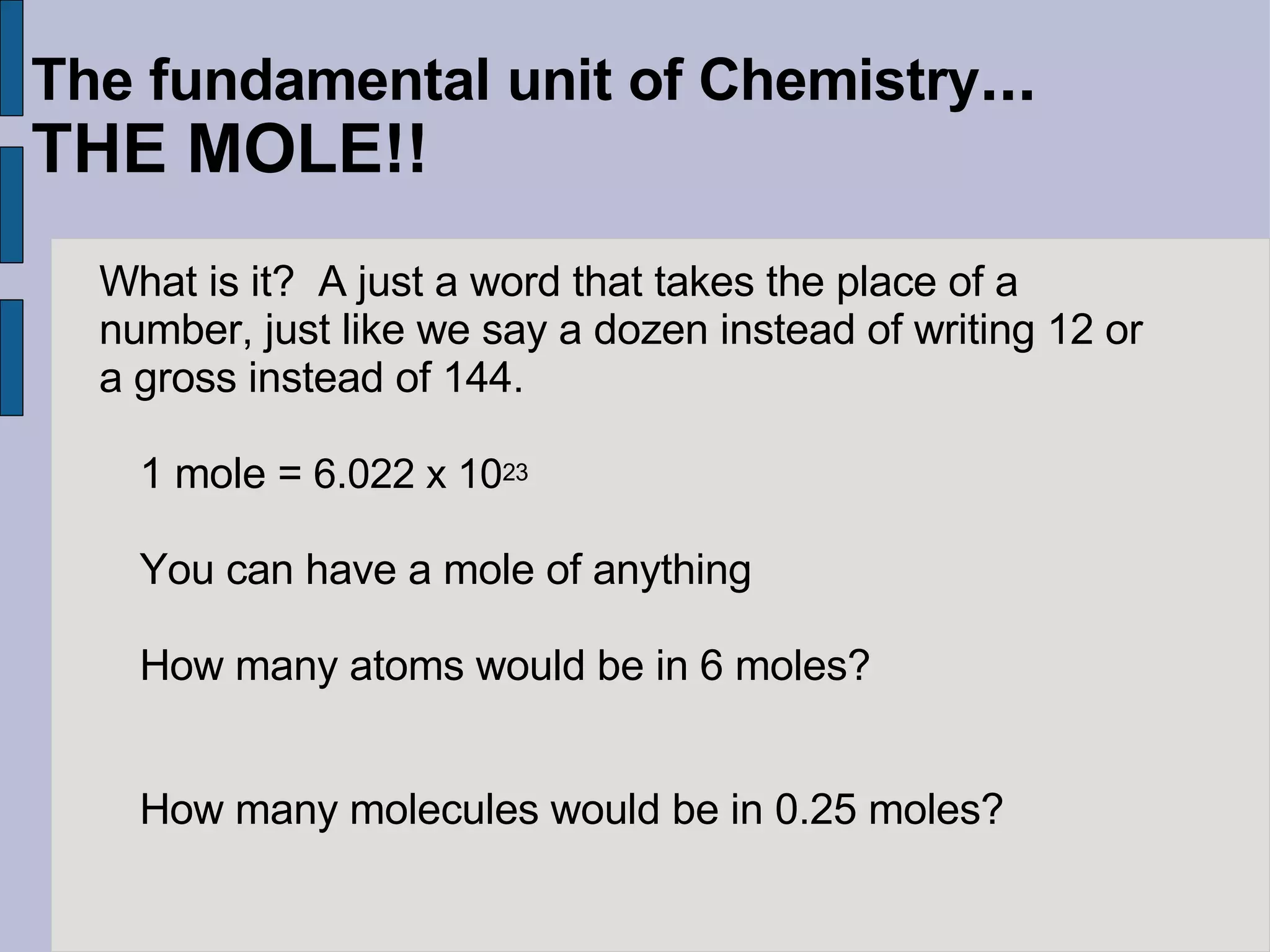 The Mole | PPT