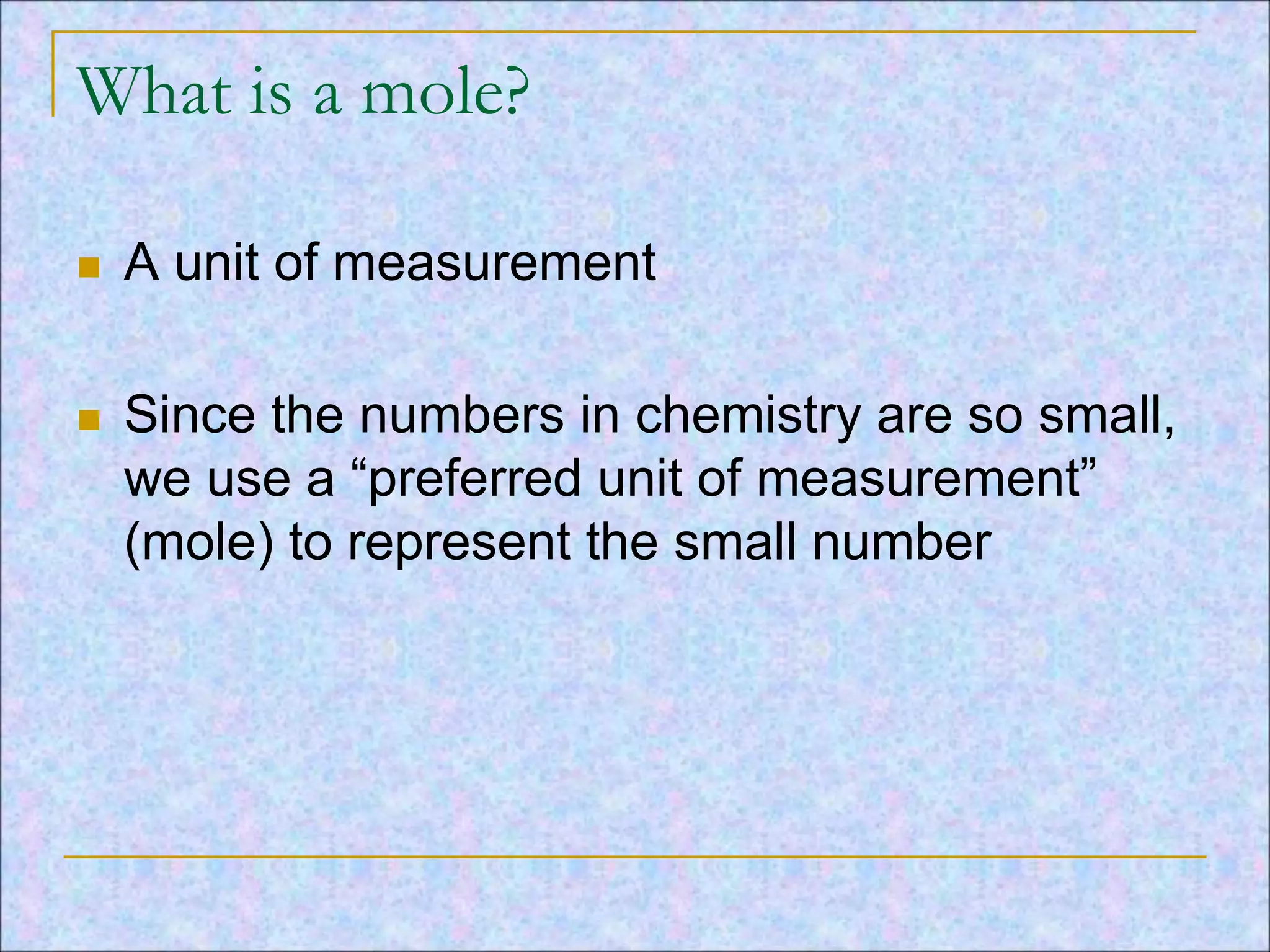 The mole | PPT