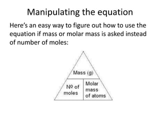 The mole concept | PPTX