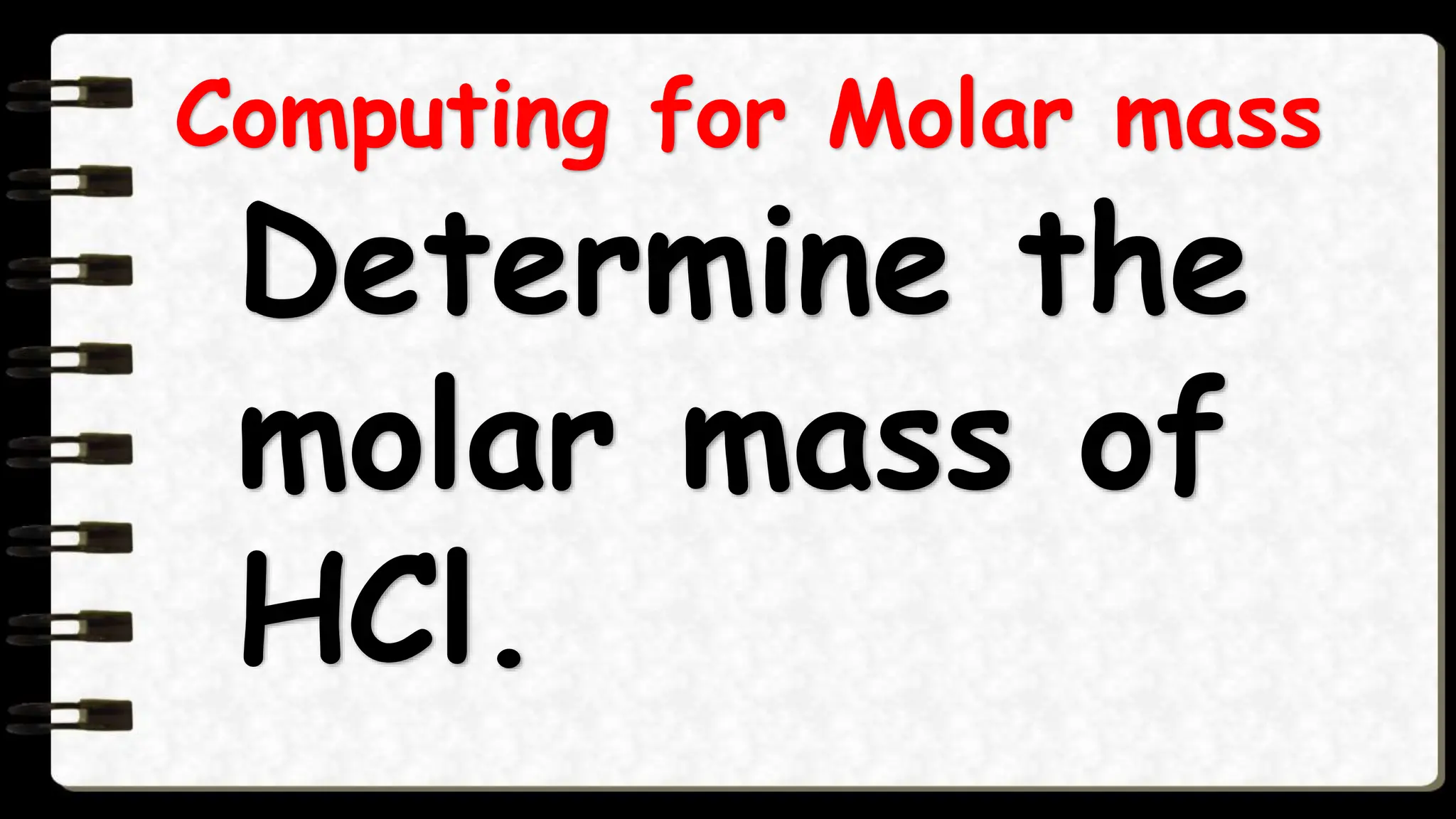 The Mole Concept - GENERAL CHEMISTRY FOR SHS | PPTX | Chemistry | Science