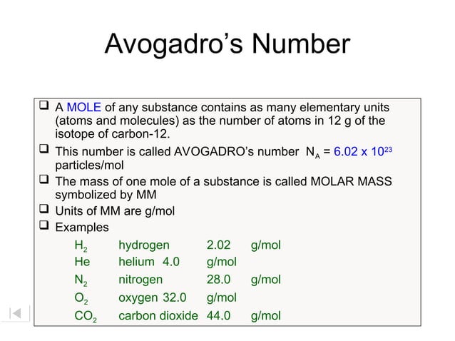 GENERAL CHEMISTRY - The Mole Concept.ppt