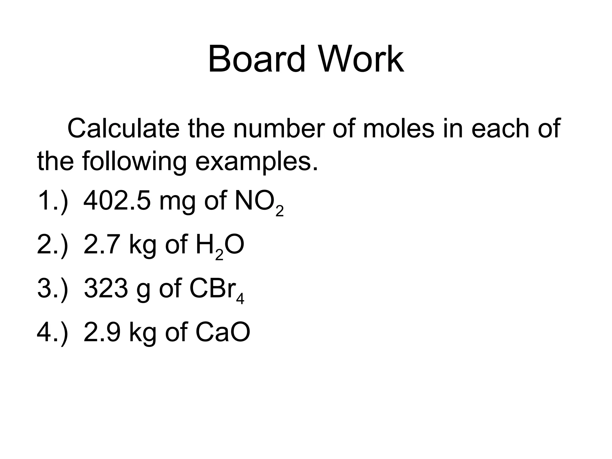 The Mole Concept of an atomic structures | PPT