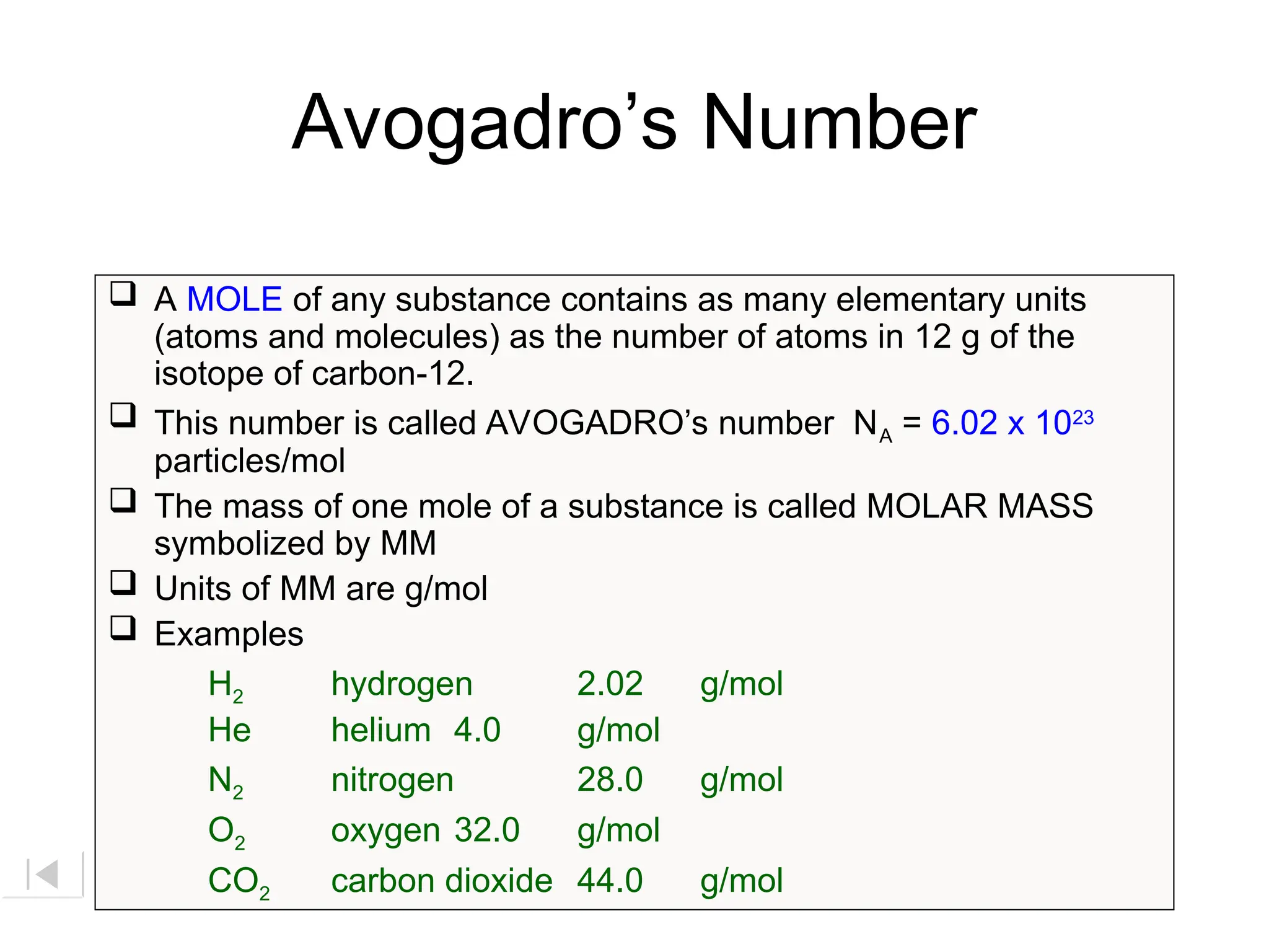 The Mole Concept of an atomic structures | PPT