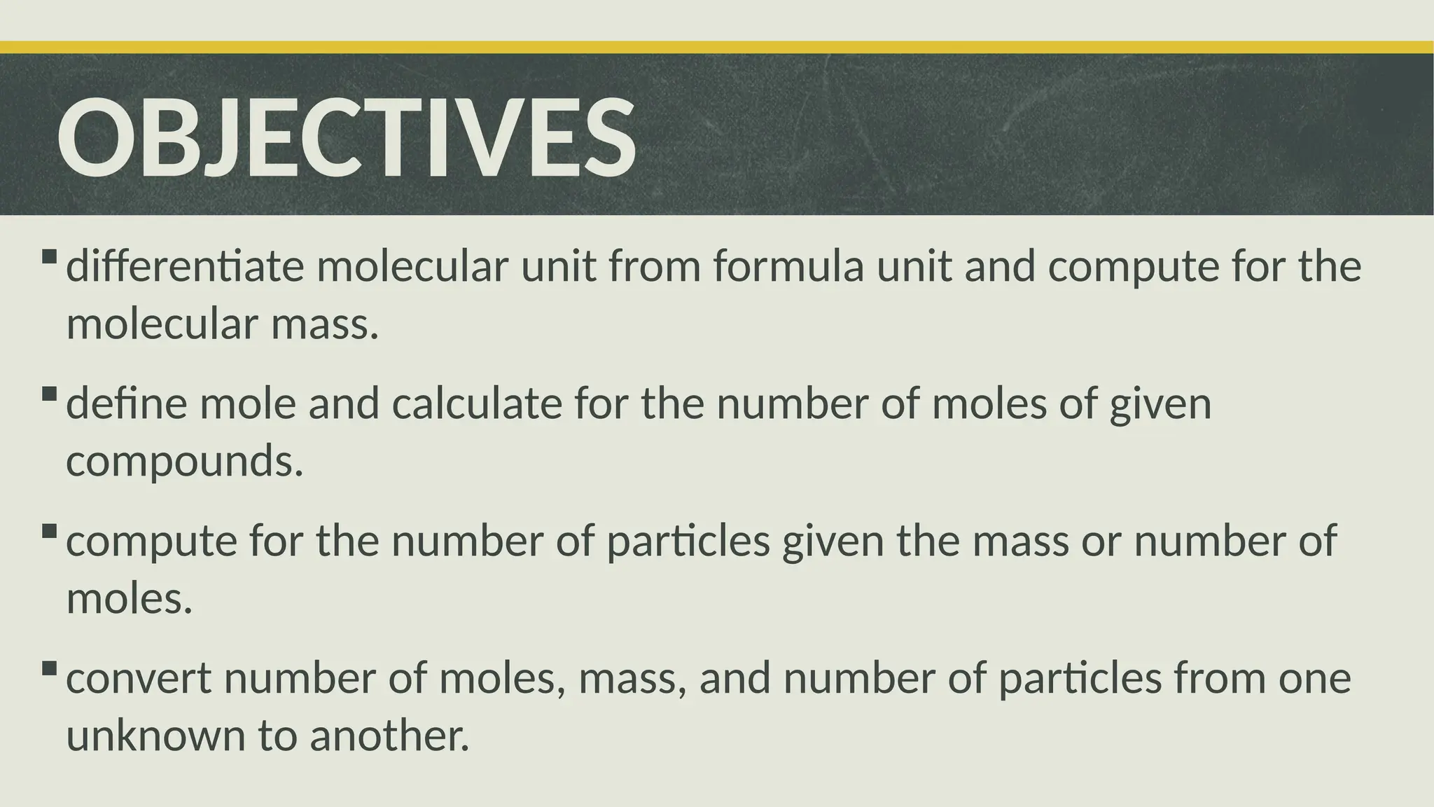 THE MOLE CONCEPT by Teacher Claire E. Ogue - Teacher 3.pptx