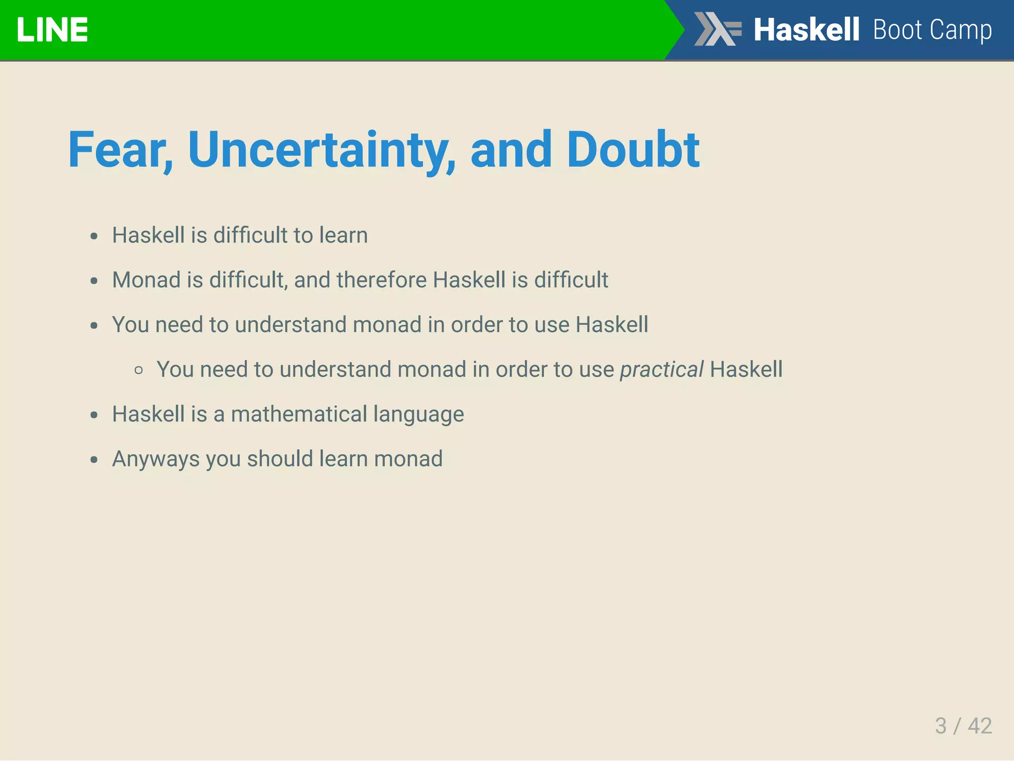 The monad fear | PDF | Programming Languages | Computing