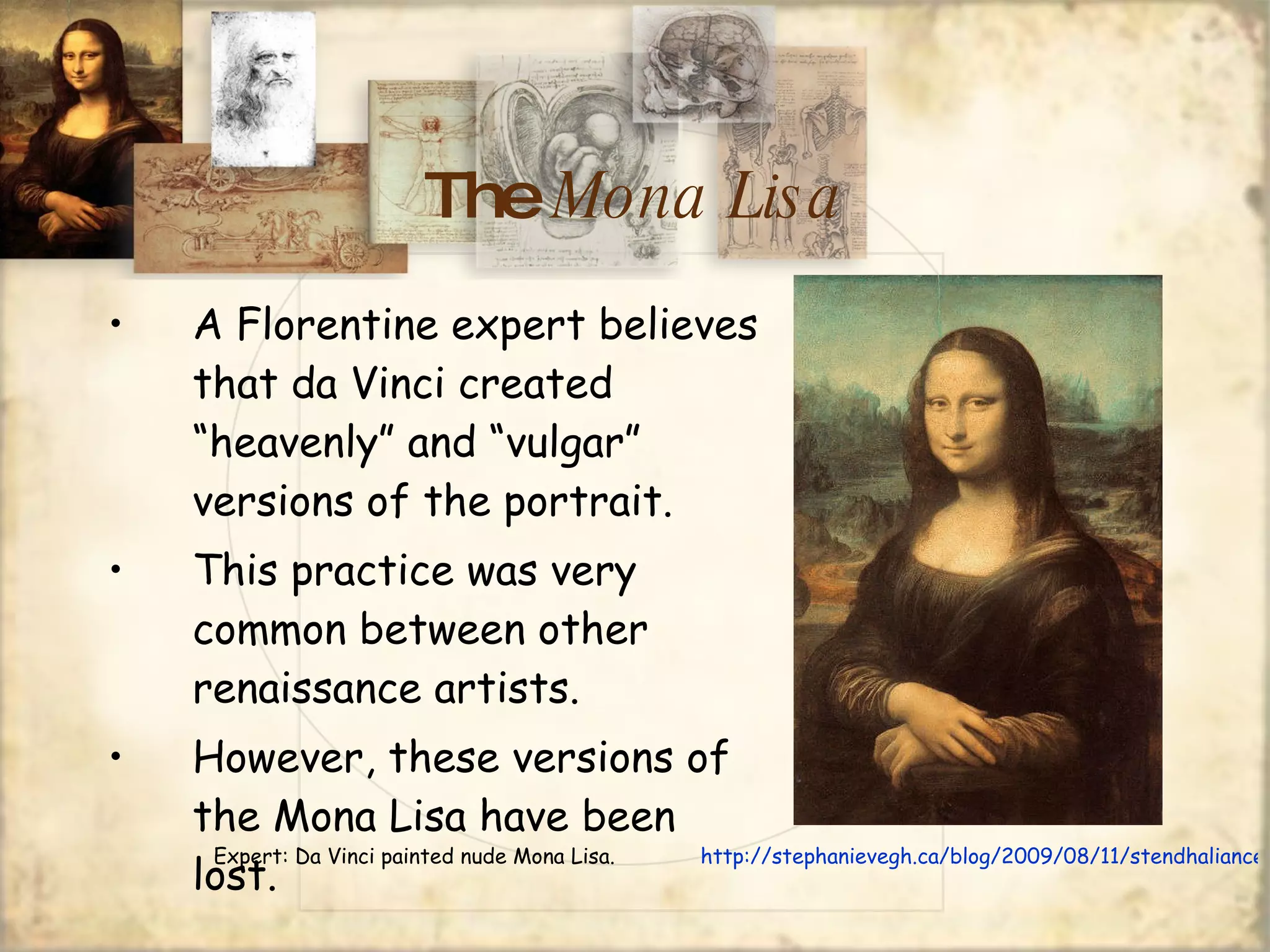 The Mona Lisa (Power Point) | PPT