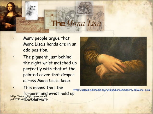 The Mona Lisa (Power Point) | PPT | Painting | Arts and Crafts
