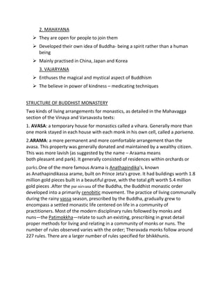 The monastery settelement anusha maam | PDF