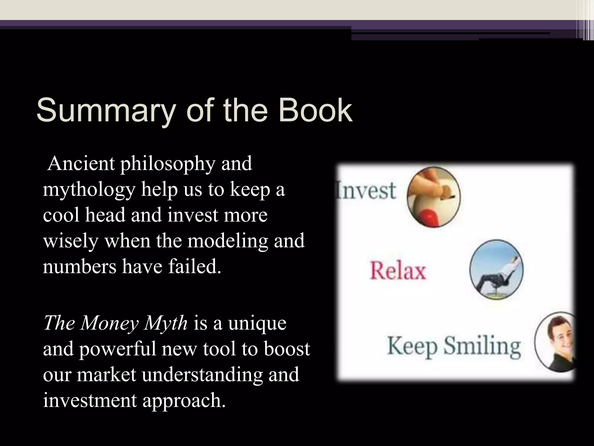 The money myth | PPTX