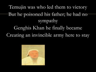 The mongol ballad | PPT