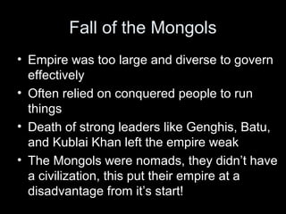 The Mongols | PPT