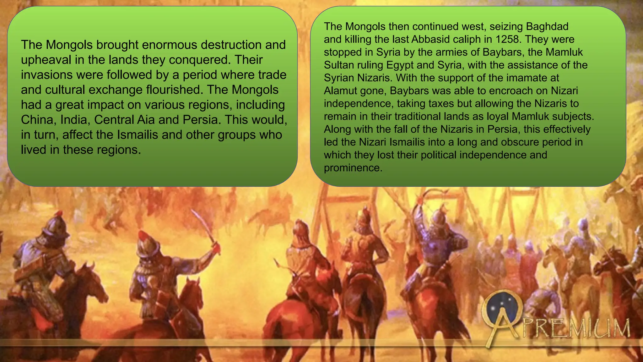 The Mongols and their empire in Central Asia and beyond | PPTX