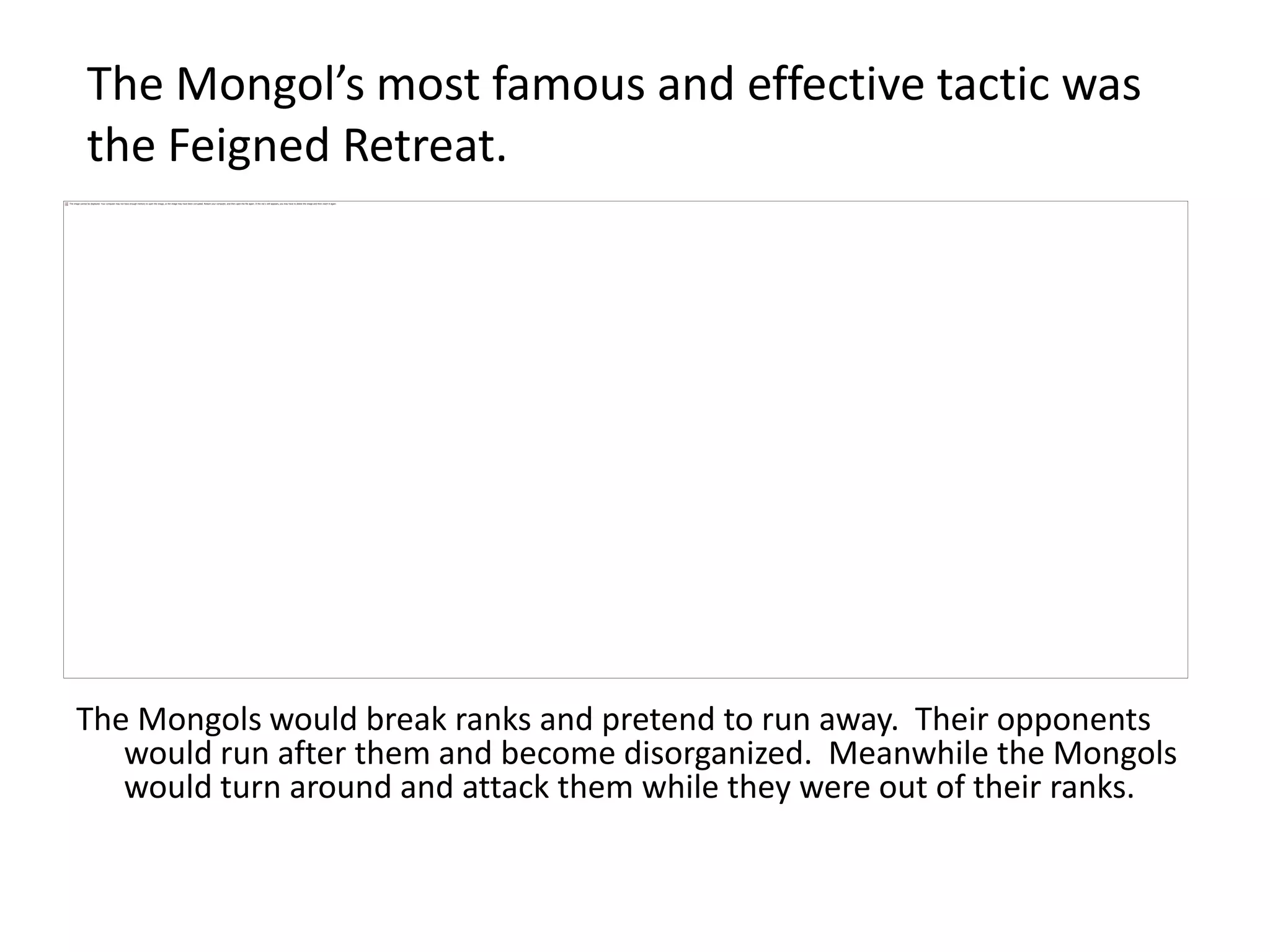 The mongols and warfare | PPT