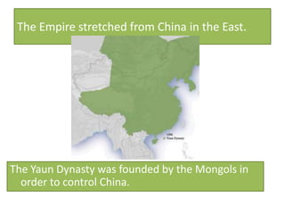 The mongols and warfare | PPTX