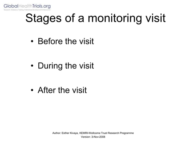 The_monitoring_process_GHT.ppt | Medical Health