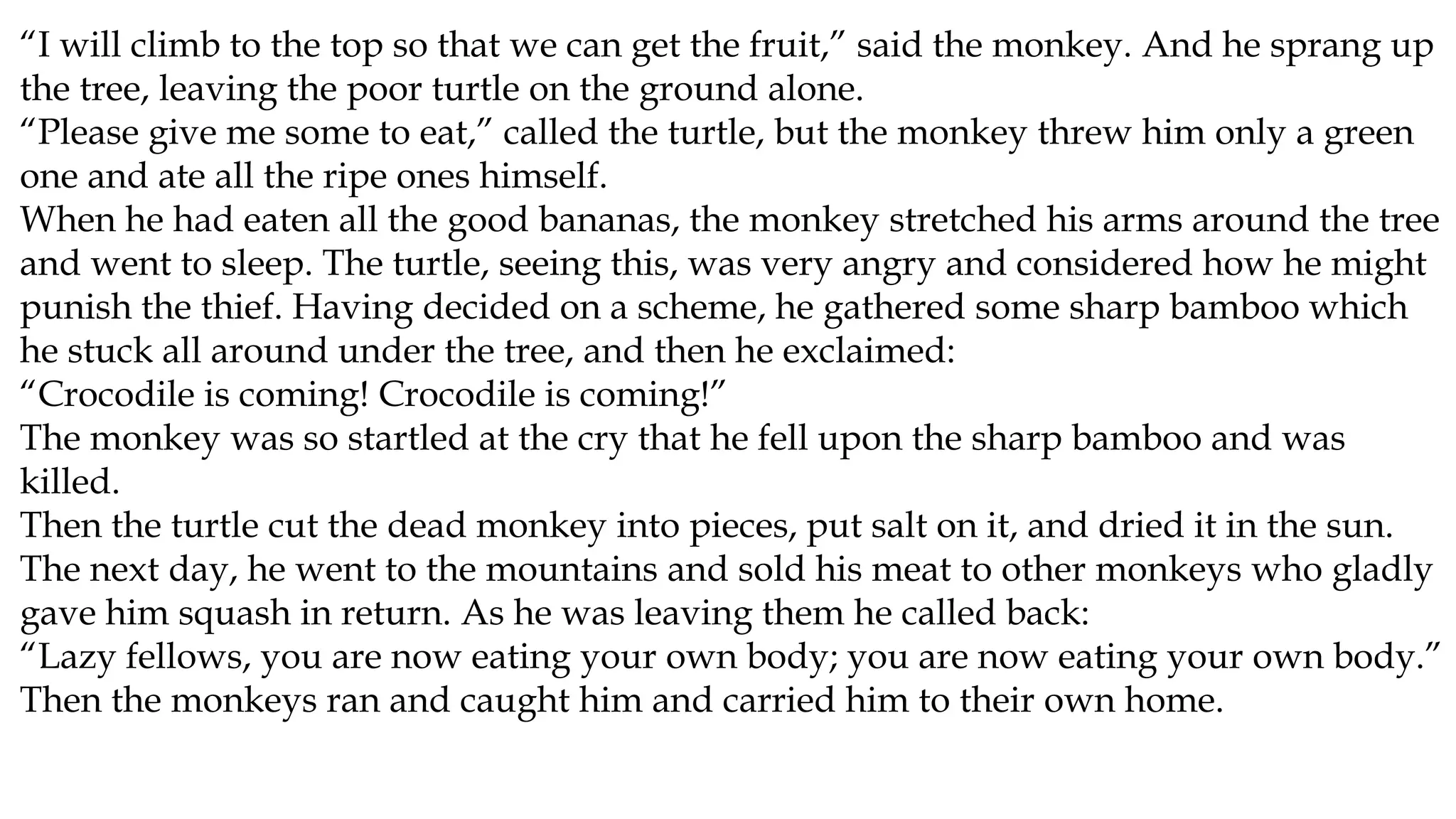 The Monkey and the Turtle.pptx