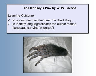The monkey’s paw | PDF