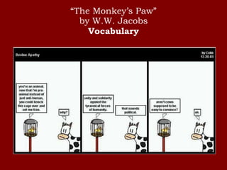 The Monkey’S Paw Vocabulary | PPT