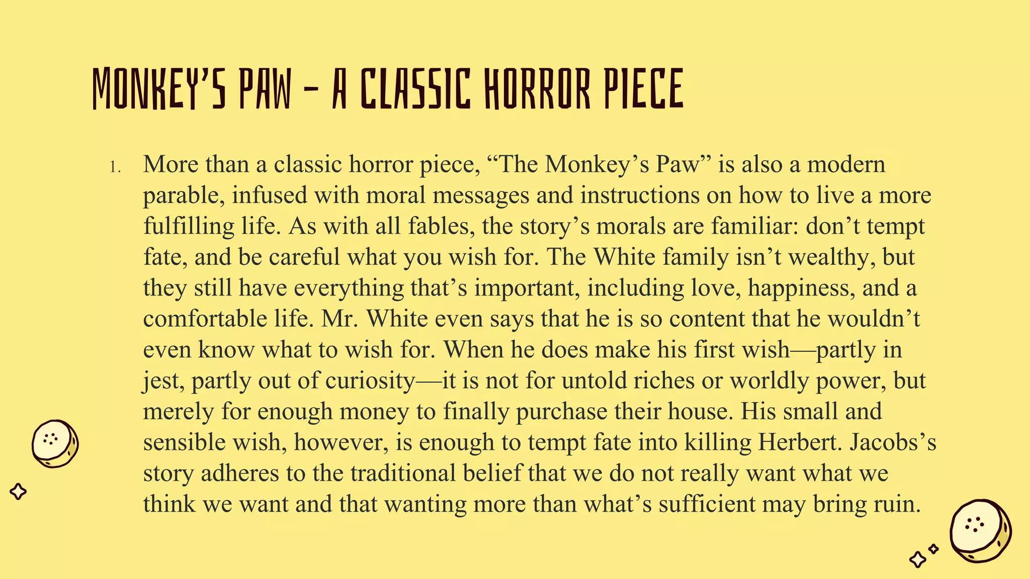 THE MONKEYS PAW [Autosaved].pptx