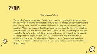 THE MONKEYS PAW [Autosaved].pptx