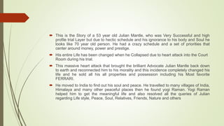 The monk who sold Ferrari_Summary_ June 2019 | PPT