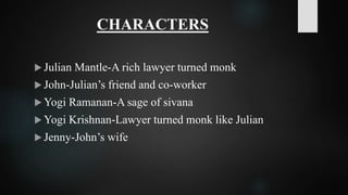 The monk who sold his ferrari | PPT