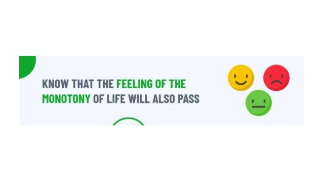 The monotony of life and its boring routines & how to deal with it? | PDF