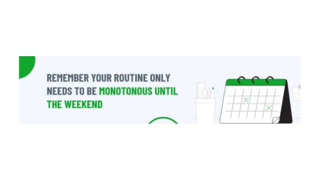 The monotony of life and its boring routines & how to deal with it? | PPT