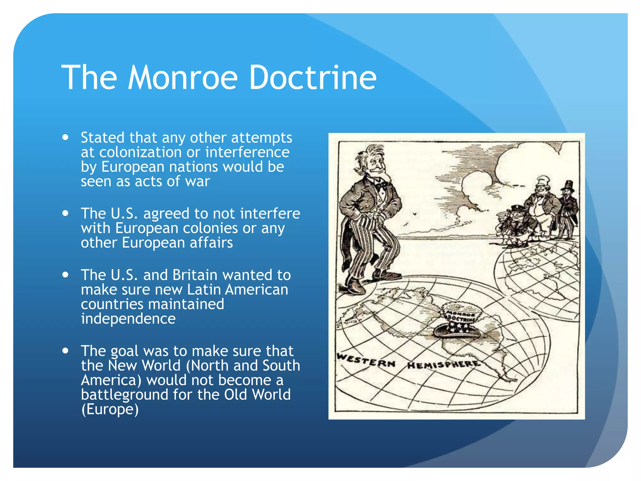 The monroe presidency | PPT | Free Download