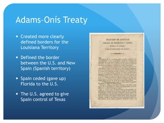 The monroe presidency | PPT | Free Download