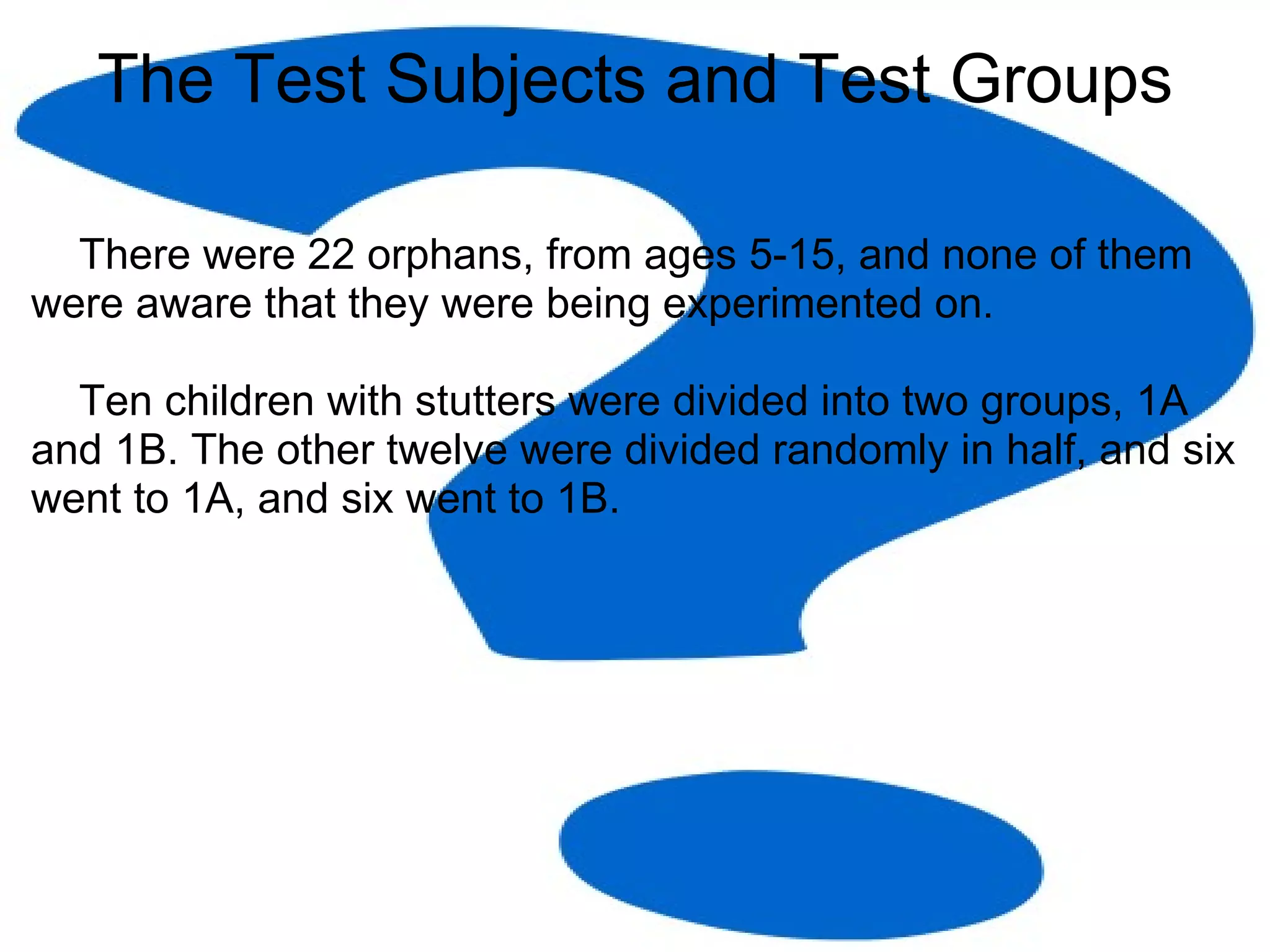 T He Monster Experiment | PPT