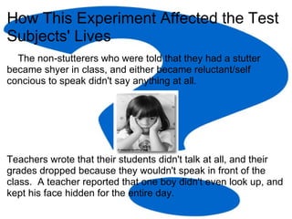 T He Monster Experiment | PPT
