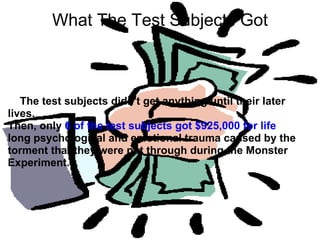T He Monster Experiment | PPT