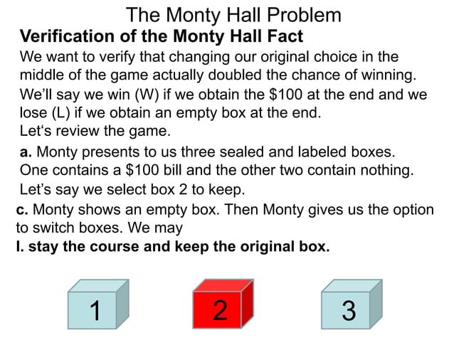 The monty hall-problem | PPTX