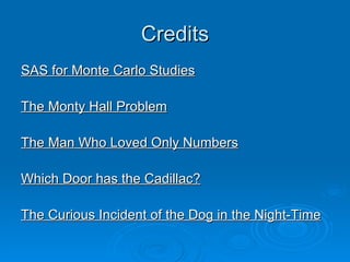 The Monty Hall Problem | PPT