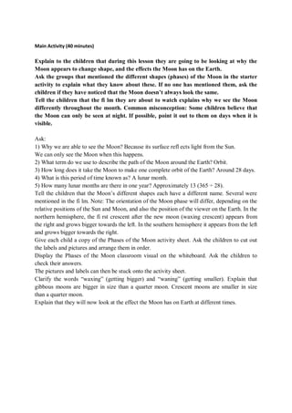 The Moon | PDF