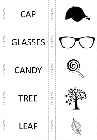 The moon and the cap _Flashcarda | PDF