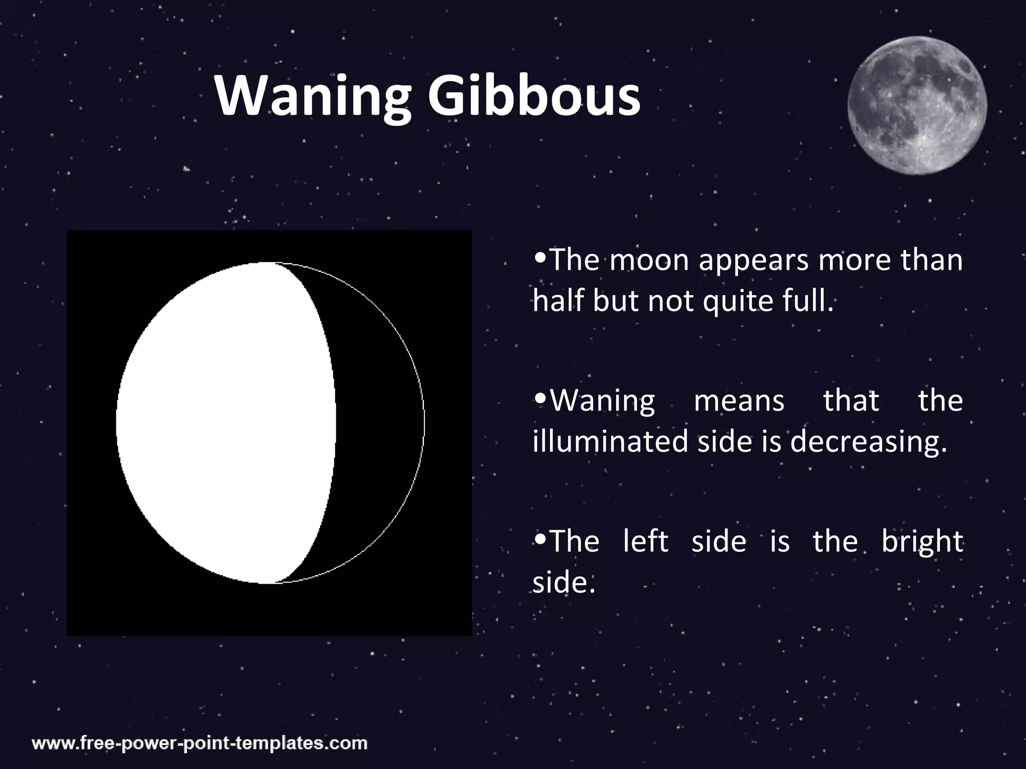 The Moon phases | PPT | Space and Astronomy | Science