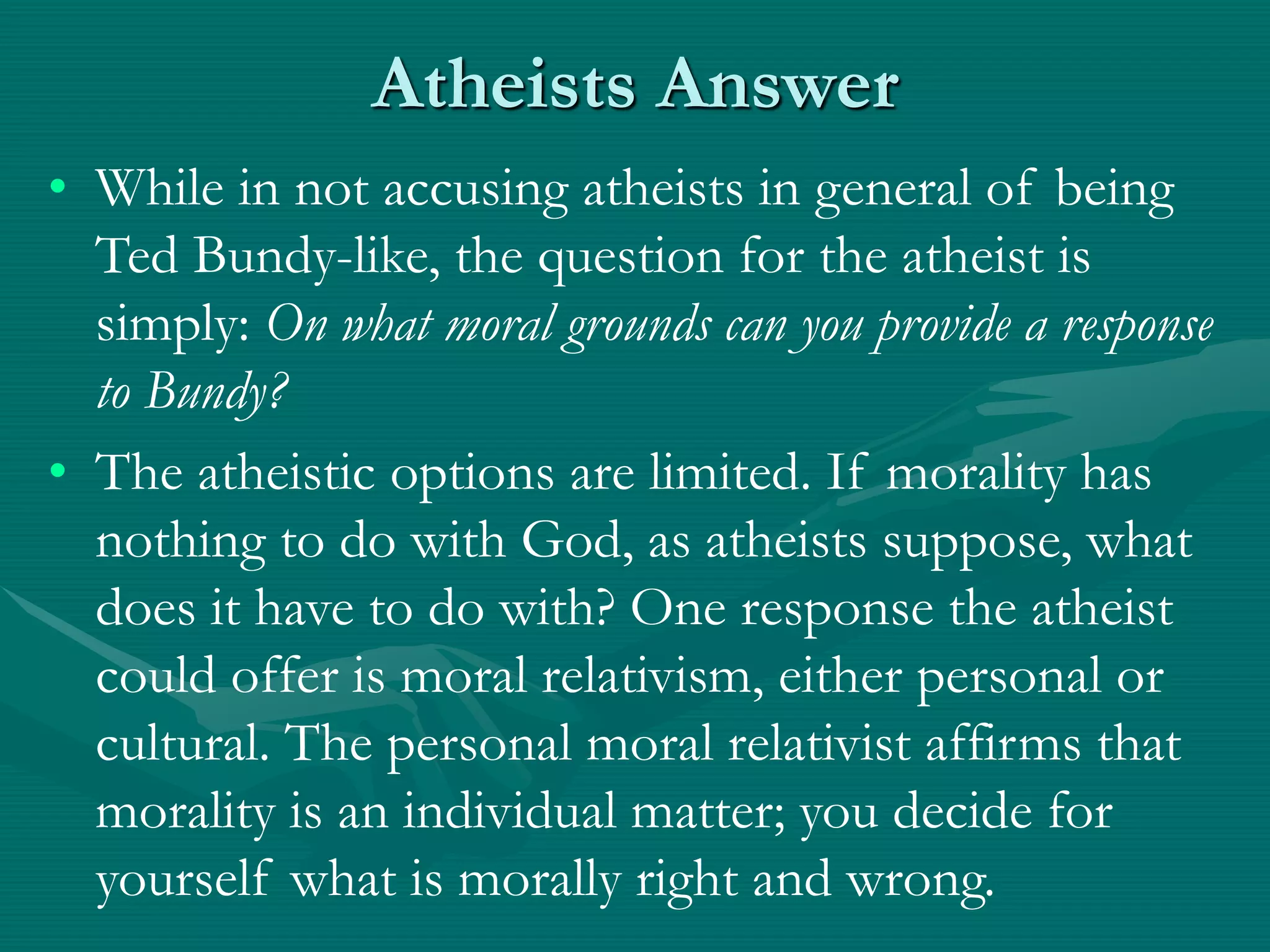 The moral argument | PPTX