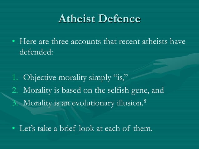 The moral argument | PPTX