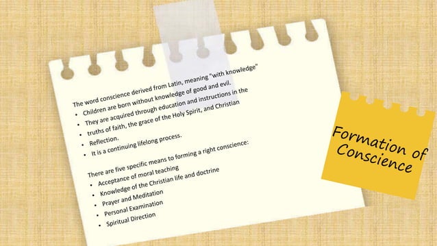 THE MORAL conscience.pptx | Christianity | Religion & Spirituality