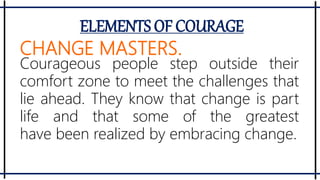 The moral courage | PPTX