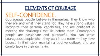 The moral courage | PPTX