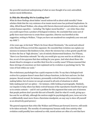 The moral life of babies ny times | PDF